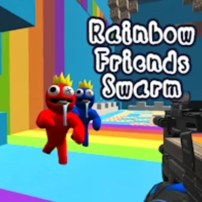 Rainbow Friends Swarm 🔫 - Play on FPS IO Games